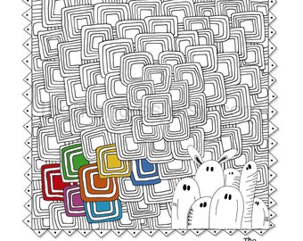 Retro coloring page | Etsy