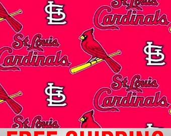 Cardinal fabric | Etsy