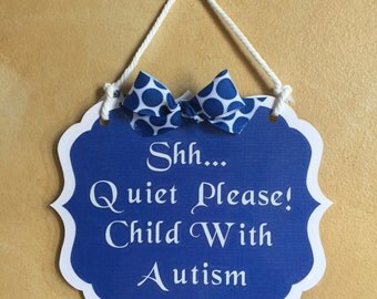 Quiet please sign | Etsy