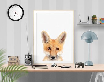 Fox face | Etsy