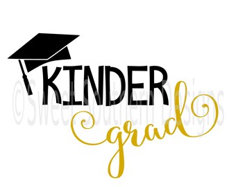 Kindergarten Grad Silouette