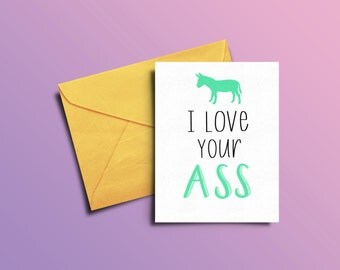 I Love Your Ass Etsy 0623