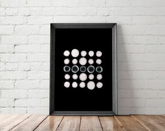 Printable modern art | Etsy