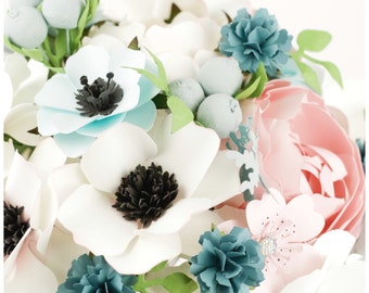 Paper flower bouquet | Etsy