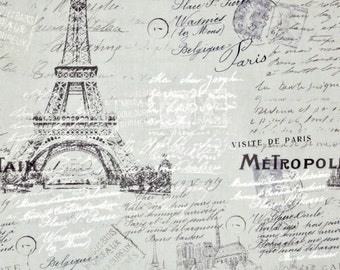 Paris fabric | Etsy