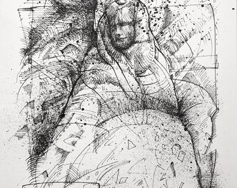 Freestyle drawing | Etsy