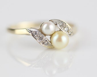 Dainty diamond ring | Etsy