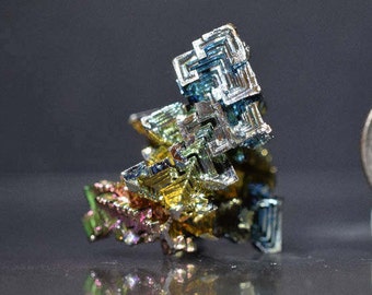Bismuth jewelry | Etsy