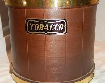 Vintage pipe tobacco humidor – Etsy