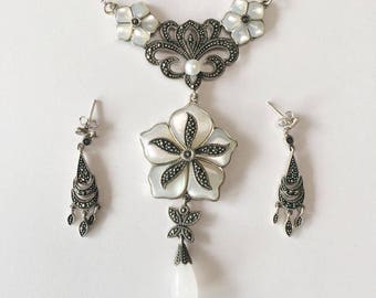 Marcasite jewelry | Etsy