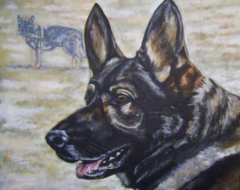 Items similar to Monsieur Bauman and His Beloved Dog Nushka on Etsy