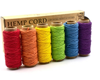 Hemp Cord Beads Shells Hemp Jewelry Craft Supplies by HempBeadery