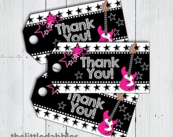 Rock star thank you | Etsy