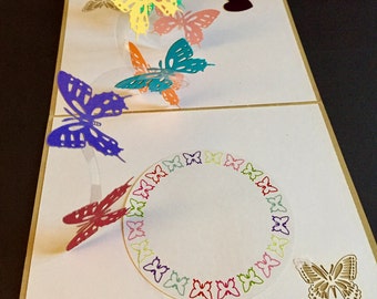 Easter pop up card | Etsy