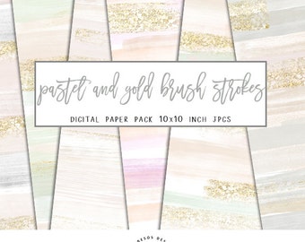 Brush strokes | Etsy