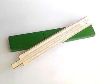 Vintage slide rule | Etsy