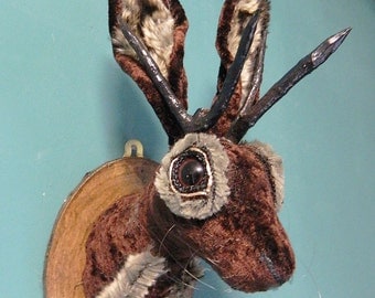 Jackalope art | Etsy