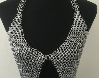 Chainmail bra | Etsy