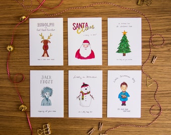 Christmas card | Etsy