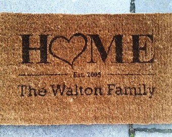 Door mat | Etsy