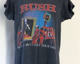 Rush band shirt | Etsy