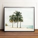 Beach decor Wall art Palm tree print PRINTABLE Beach