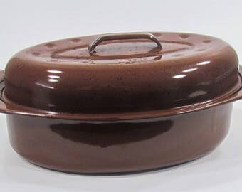 Vintage roasting pan | Etsy