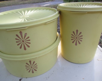 Tupperware canister | Etsy