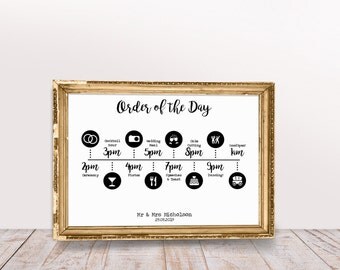 Order of service | Etsy