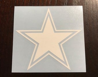 Dallas cowboys decal | Etsy