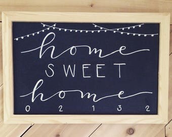 Home chalkboard | Etsy