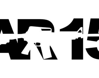 Ar15 decal | Etsy