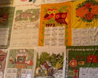 1970s calendar | Etsy