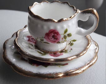 Bone china miniature | Etsy