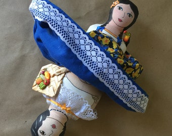 Two headed doll | Etsy