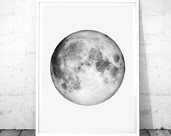 Moon printable | Etsy