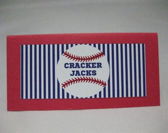 Baseball place card | Etsy