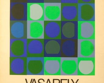 Victor vasarely | Etsy