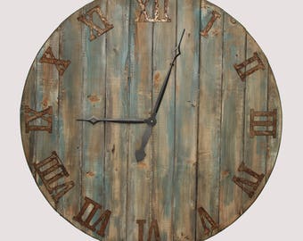 Farmhouse clock | Etsy