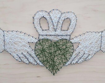 Claddagh wall art | Etsy