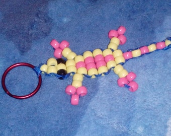 Pony bead lizard | Etsy