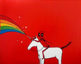 Deadpool unicorn | Etsy