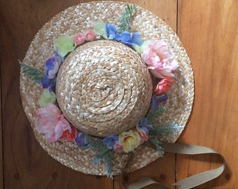 Farmer straw hat | Etsy