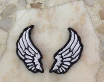 Angel wings pin | Etsy