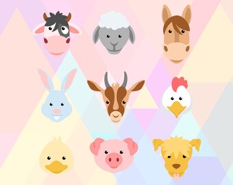 Farm stencils | Etsy