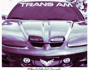 Trans am decal | Etsy