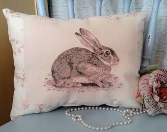 Bunny rabbit pillow | Etsy