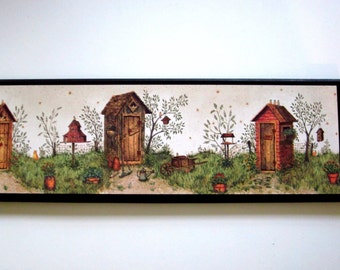 Outhouse decor | Etsy