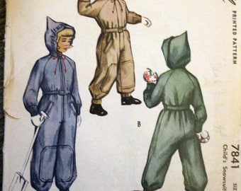 Snowsuit pattern | Etsy