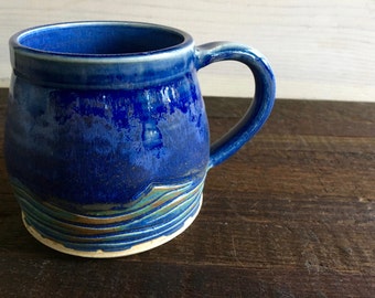 Ocean waves mug | Etsy